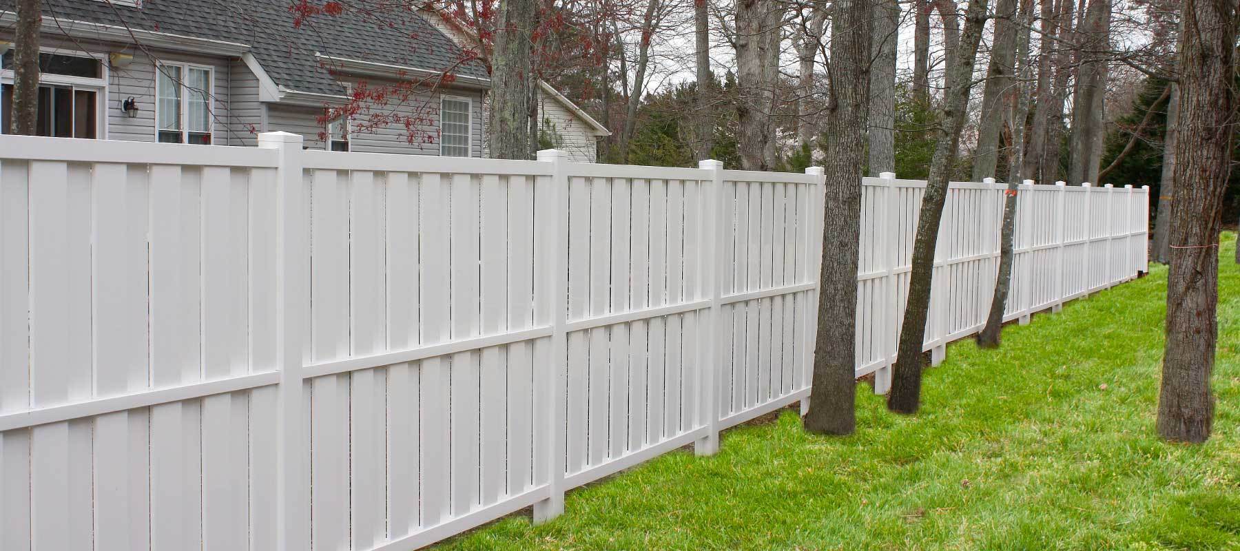 Vinyl Fences - DryTech Fencing | Bel Air, MD